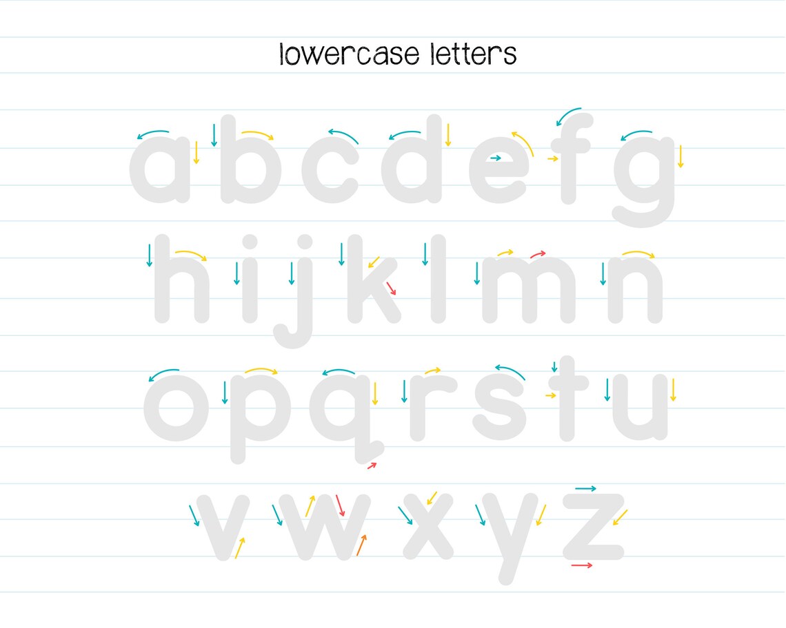 Learning Alphabets GIF Preschool Learning Activity Alphabet - Etsy