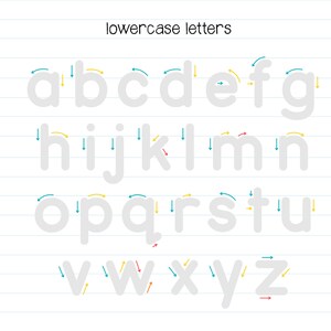 Learning Alphabets GIF, Preschool Learning Activity, Alphabet Writing ...