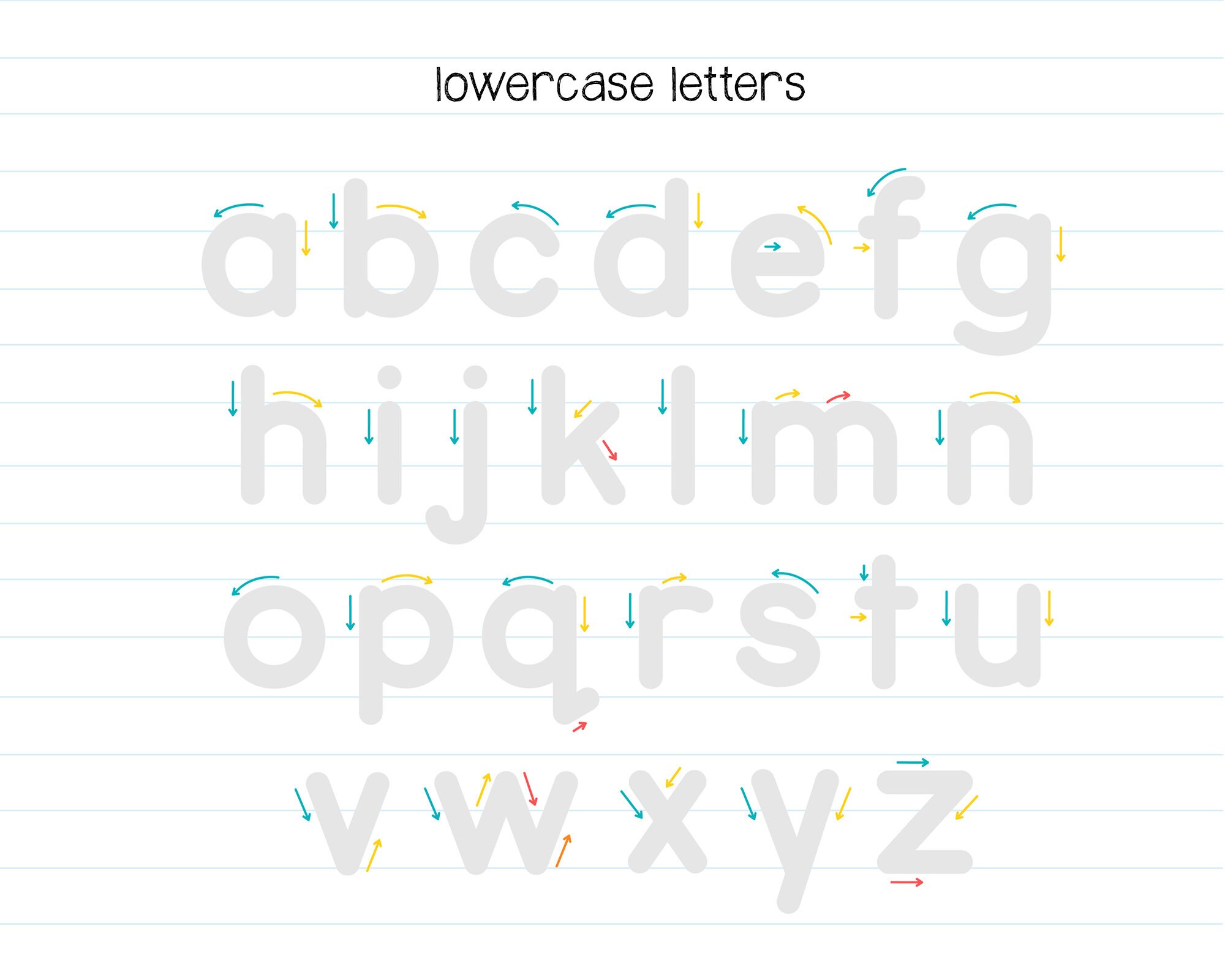 Learning Alphabets GIF Preschool Learning Activity Alphabet - Etsy