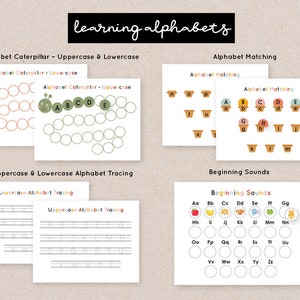 Busy Book, Pre-k, Kindergarten Printable, Homeschool Learning, Activity ...