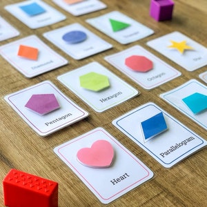 Busy Book Printable, Shapes Printable, Learning Shapes, Shape Matching ...