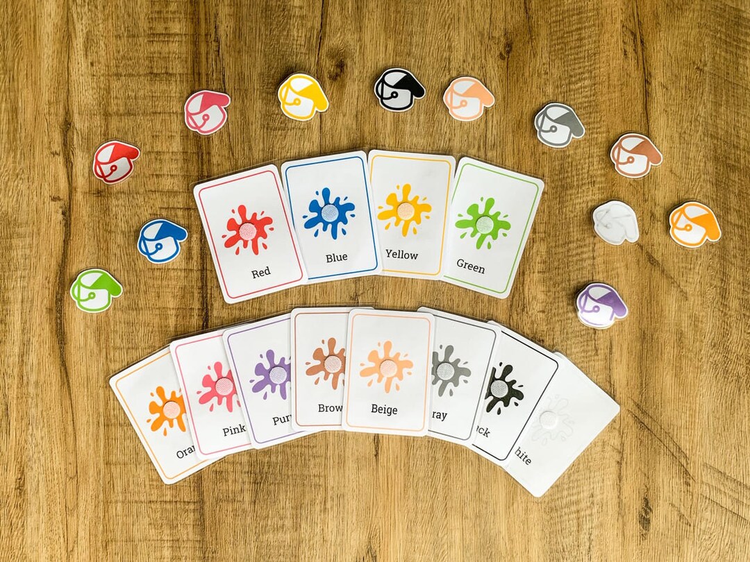 Color Activity, Flash Cards, Color Matching, Learning Colors, Preschool ...