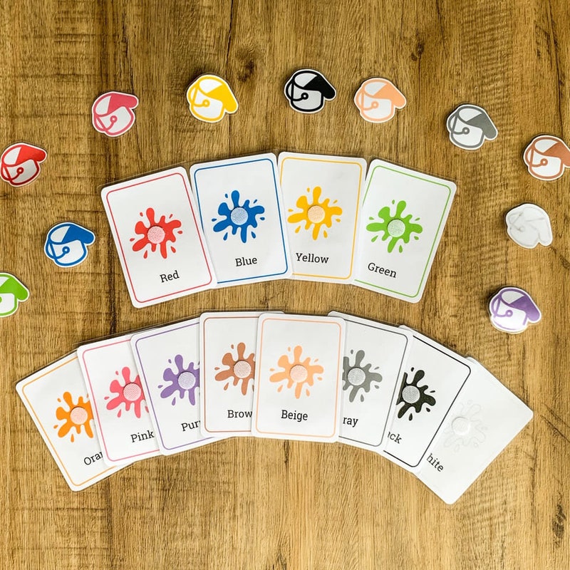 Color Flash Cards - Etsy