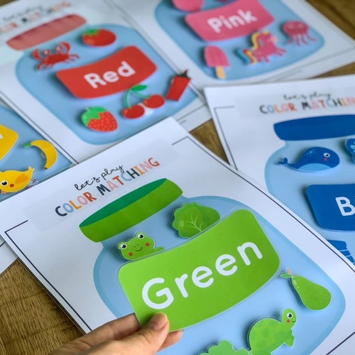 Material Sorting Activity Preschool Homeschool Printable - Etsy