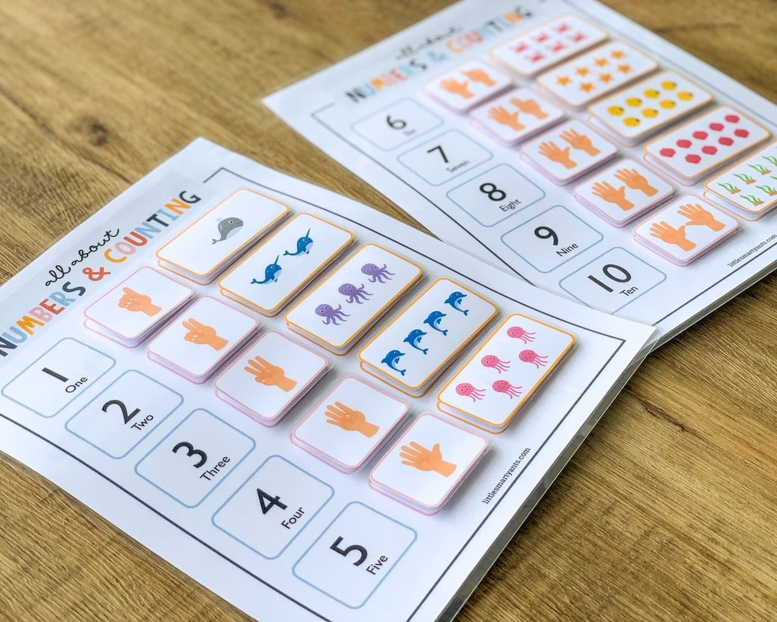 Numbers and Counting Counting Printable Number Activity - Etsy