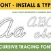 Cursive Writing, Font Bundle, Cursive Fonts, Teacher Font, School Font ...