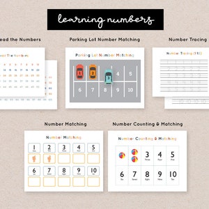 Busy Book, Pre-k, Kindergarten Printable, Homeschool Learning, Activity ...