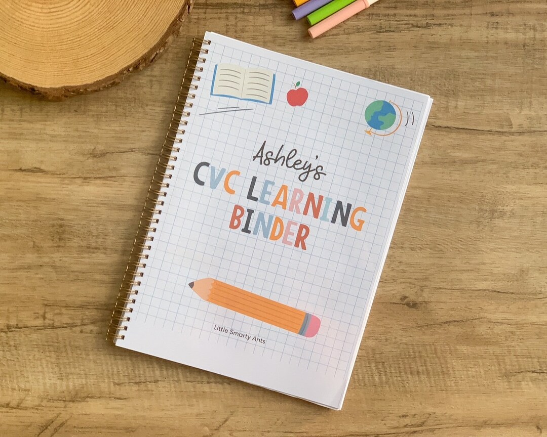 Learning Binder, CVC, Word Family, Kindergarten Learning, Phonics ...