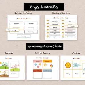 Busy Book, Pre-k, Kindergarten Printable, Homeschool Learning, Activity ...