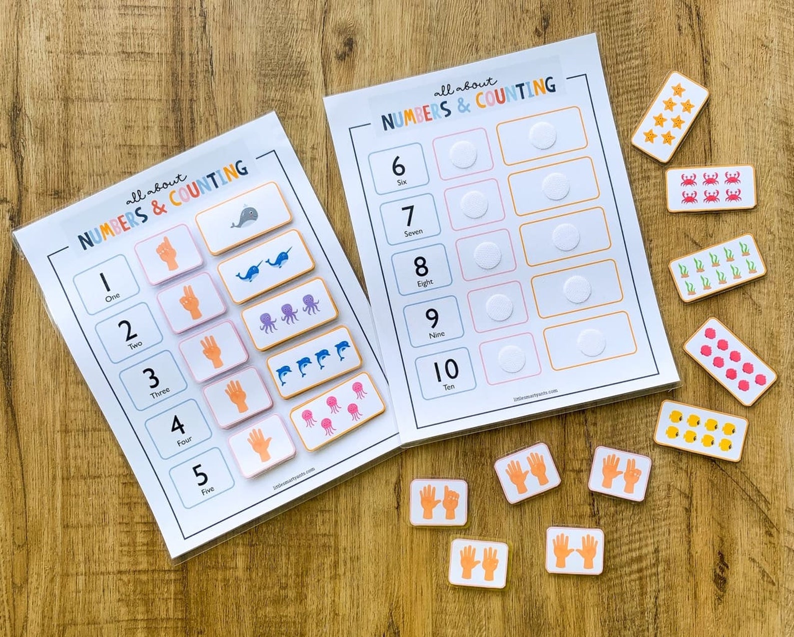 Numbers and Counting Counting Printable Number Activity - Etsy