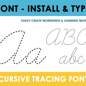 Cursive Writing, Font Bundle, Cursive Fonts, Teacher Font, School Font ...
