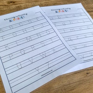 Tracing Worksheets, Mega Tracing Printable, Tracing Activity, Alphabet ...