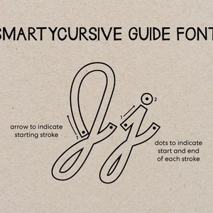 Cursive Font, Cursive Letters, School Font, Cursive Writing ...