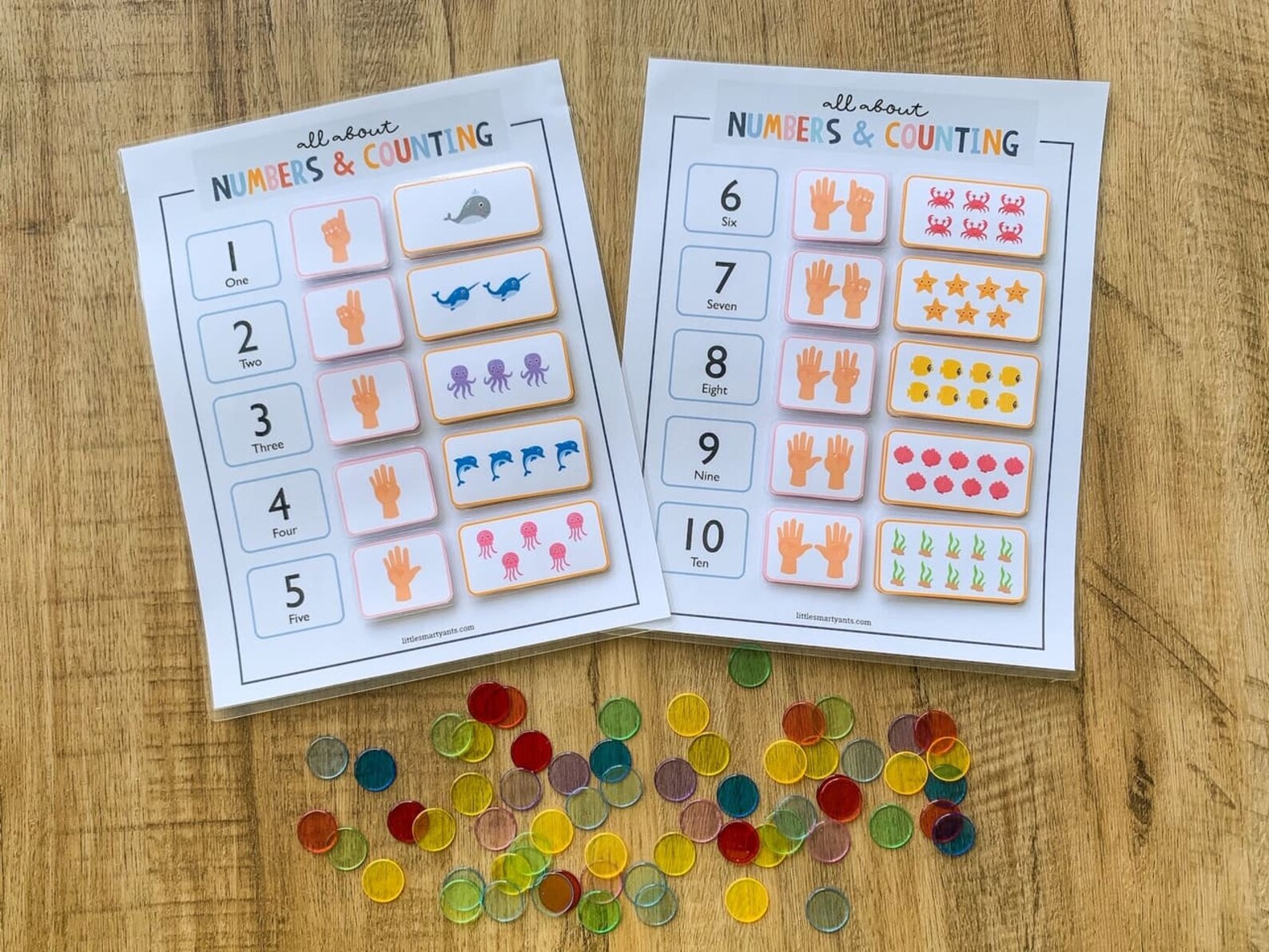 Numbers and Counting Counting Printable Number Activity - Etsy