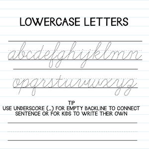 Cursive Font, Cursive, Tracing Worksheet, Cursive Letters, Cursive ...