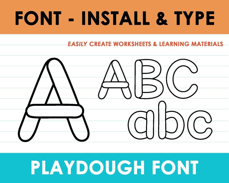 Font Bundle School Font Writing Font Homeschool Printable - Etsy