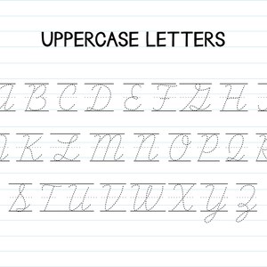 Cursive Font, Cursive, Tracing Worksheet, Cursive Letters, Cursive ...