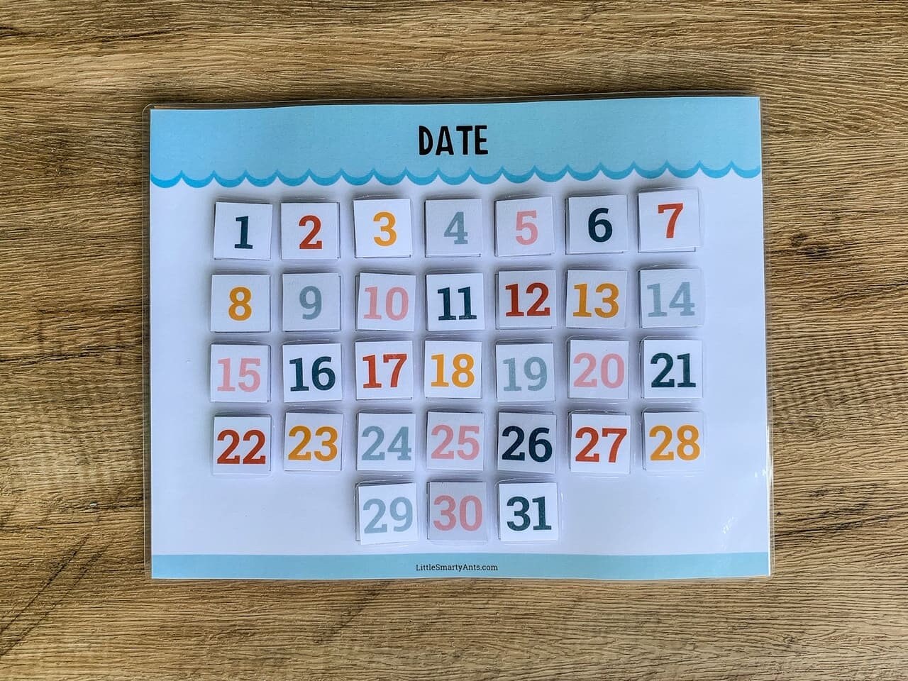 Kids Calendar Printable Perpetual Calendar Circle Time | Etsy New Zealand