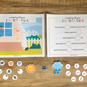 Children Nursery Rhyme, Itsy Bitsy Spider, Early Learning, Children ...