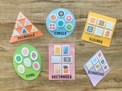 3D Shapes Flashcards, Shape Flashcards, Homeschool, 3D Shapes ...