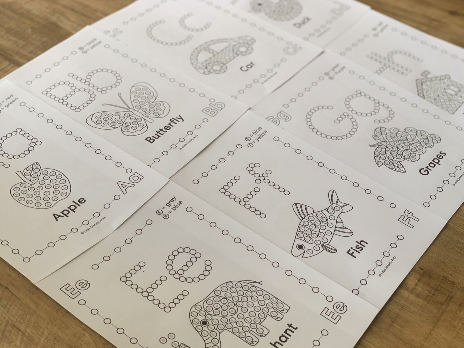 Learning Alphabets Preschool Worksheets Alphabet Activities - Etsy