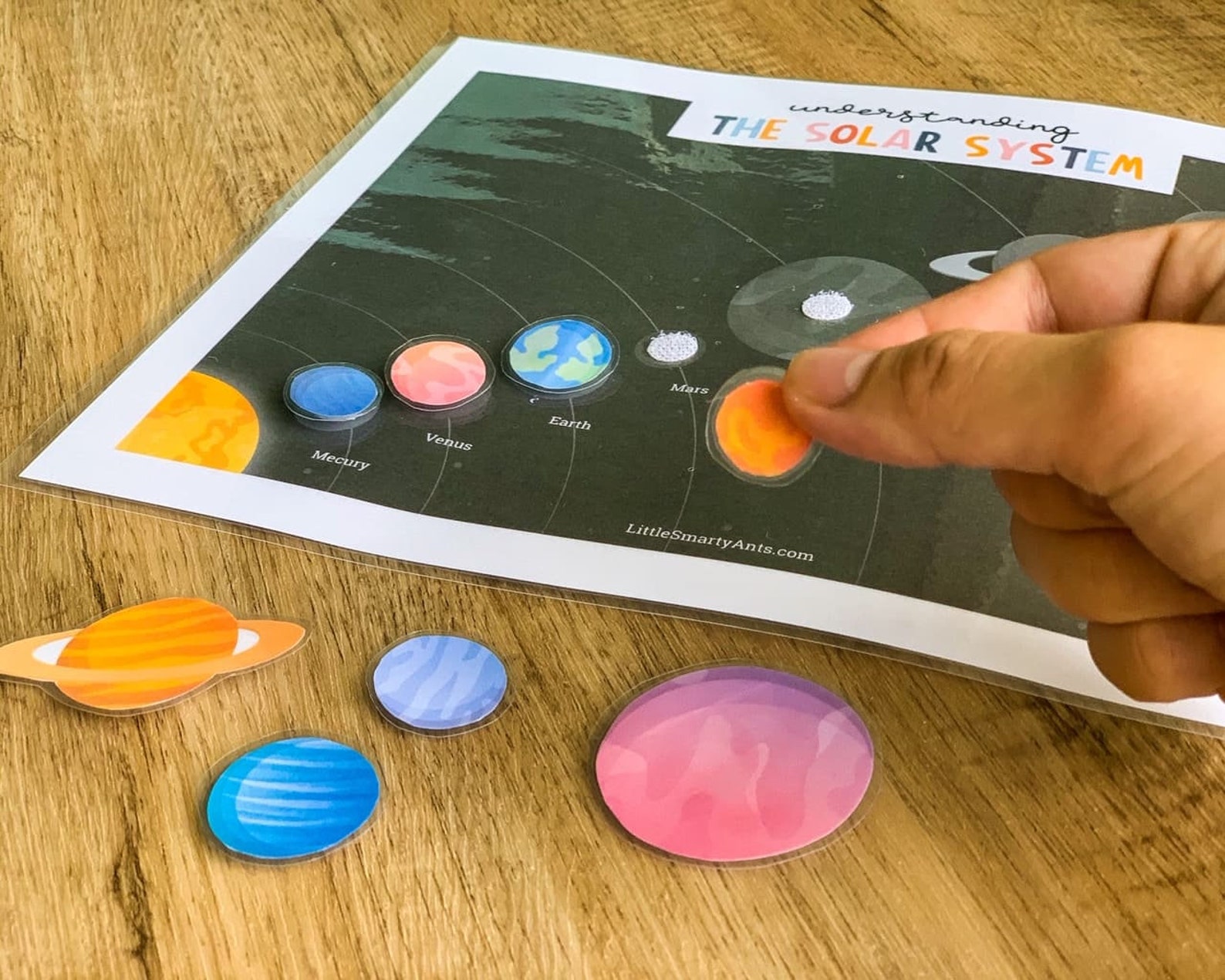 Planets Printable Solar System Printable Match the Planets | Etsy