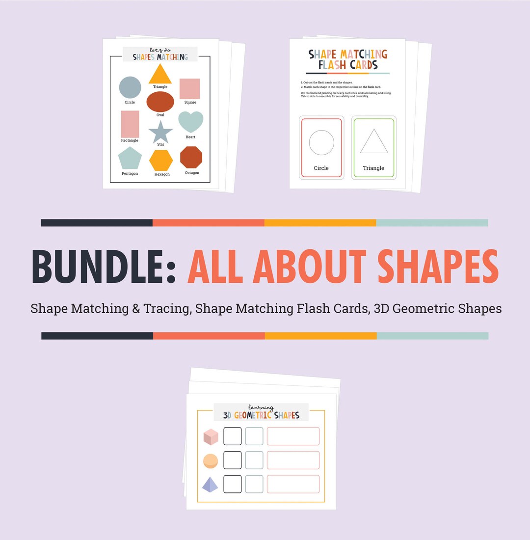 Busy Book Printable, Shapes Printable, Learning Shapes, Shape Matching ...