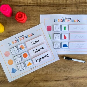 Busy Book Printable, Shapes Printable, Learning Shapes, Shape Matching ...