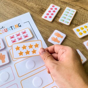 Numbers and Counting, Counting Printable, Number Activity, Preschool ...