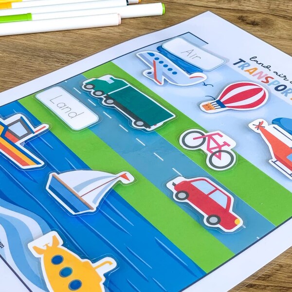 Busy Book Printable - Etsy