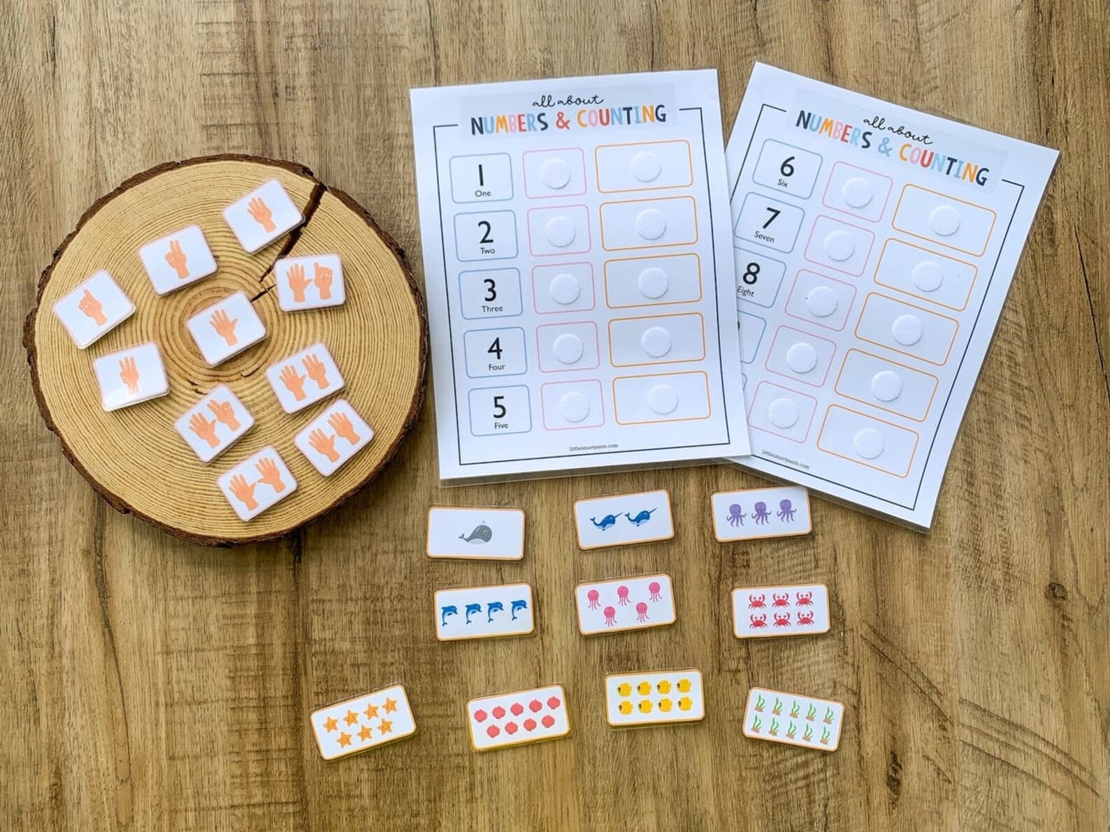 Numbers and Counting Counting Printable Number Activity - Etsy