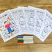 My Family, Coloring Activity, Homeschool Printable, Coloring Page for ...