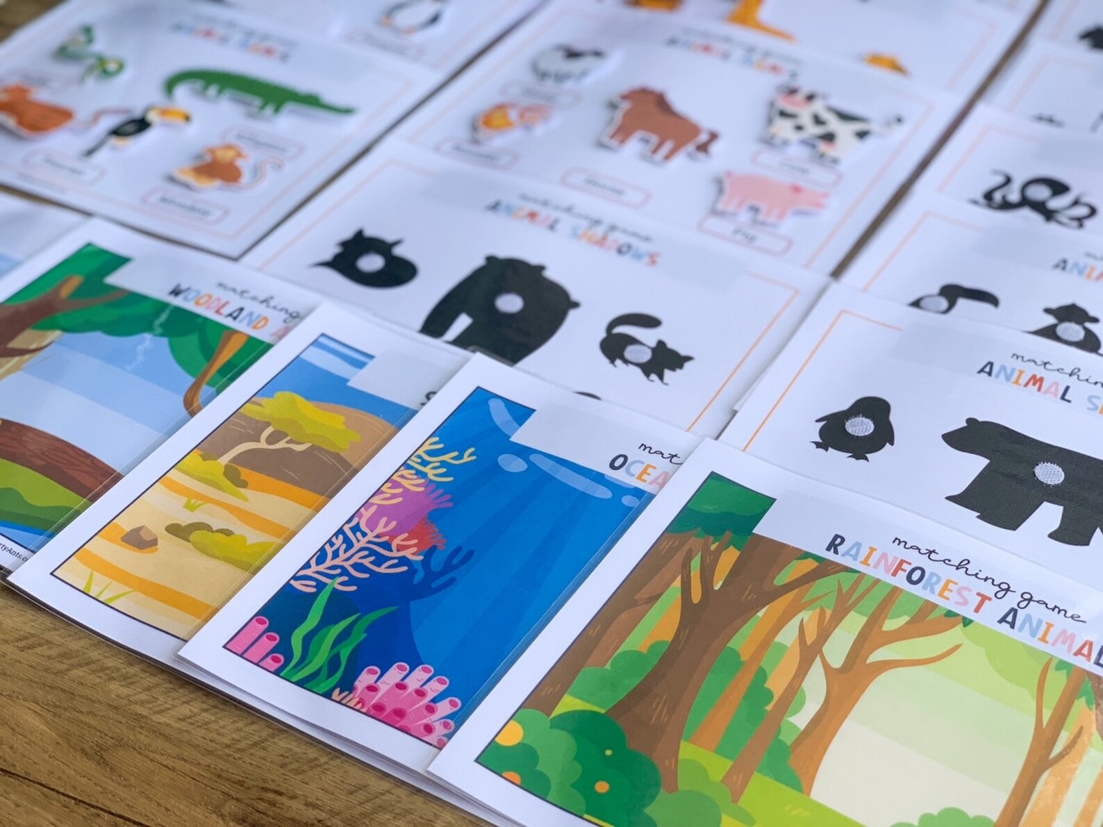 Animal Matching Learning Animals Printable Animal Activity Etsy Animal Matching Learning Animals Printable Animal Activity Etsy