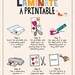 Alphabet Matching Printable, Uppercase & Lowercase, Montessori Activity ...
