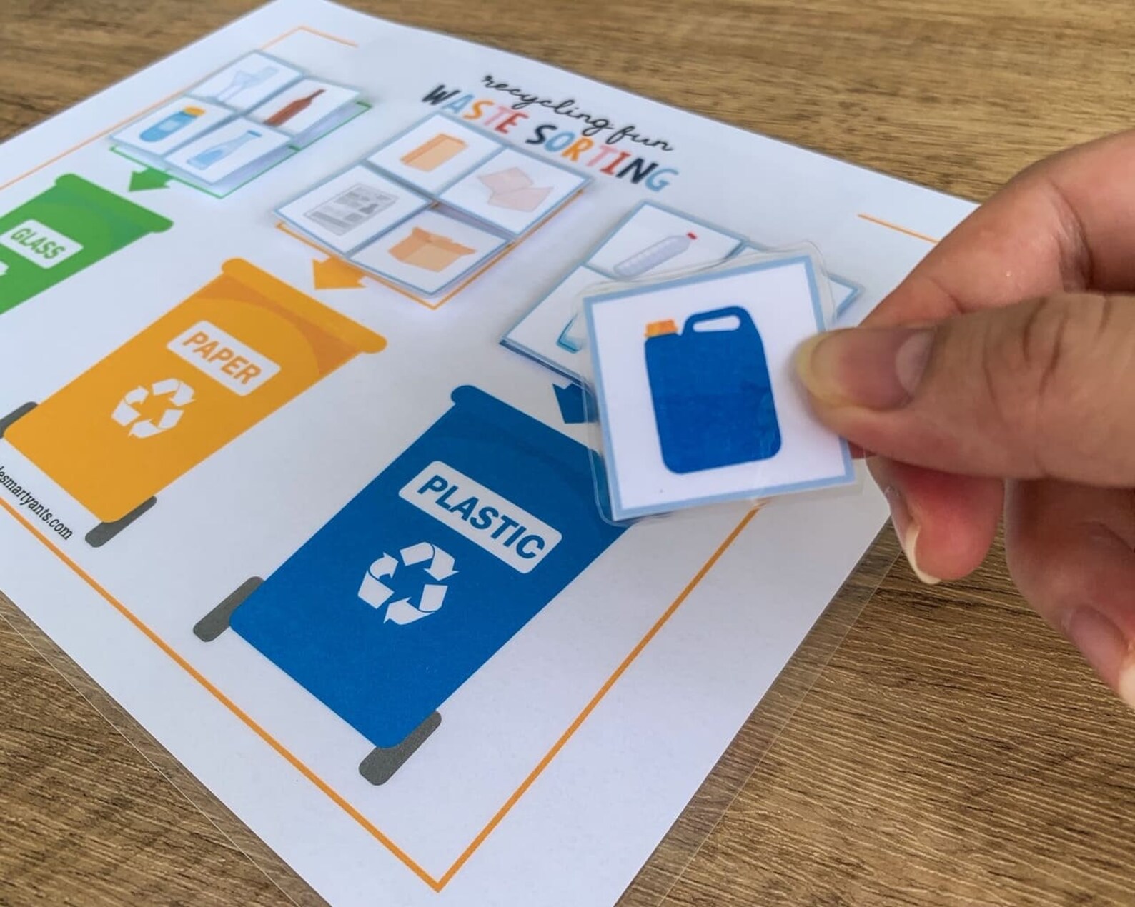 Recycling Game Earth Day Printable Recycling Printable - Etsy UK