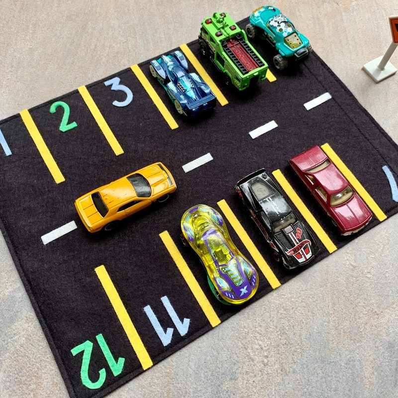 Hot Wheels Parking Mat - Etsy