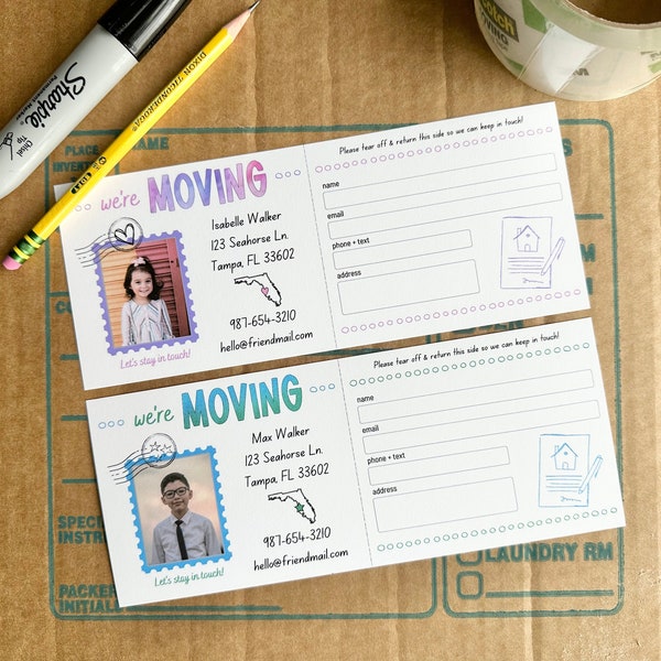 We Are Moving - Etsy