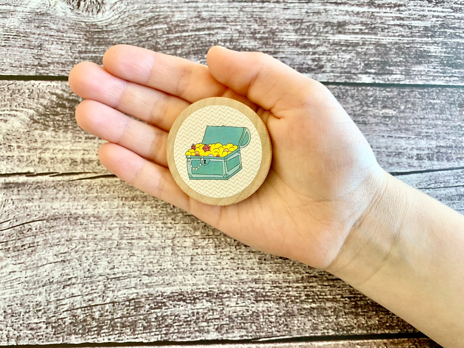 Pirate Wooden Matching Memory Game | Kids Stocking Stuffer | Busy Bag ...