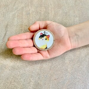 Animals A to Z Alphabet Wooden Token Set | Stocking Stuffer | Letter ...