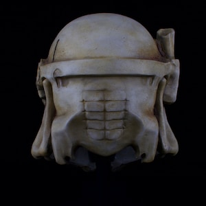 Star Wars Mandalorian Bone Helmet - Etsy