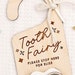 Tooth Fairy Door Hanger Child Teeth Diary Memoir Kids Dental Chart ...