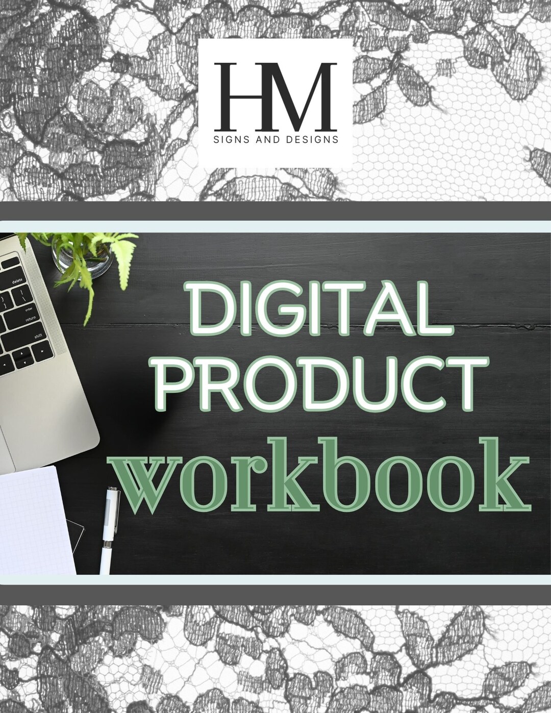Digital Product Workbook Digital Download Guide Done for You DFY ...