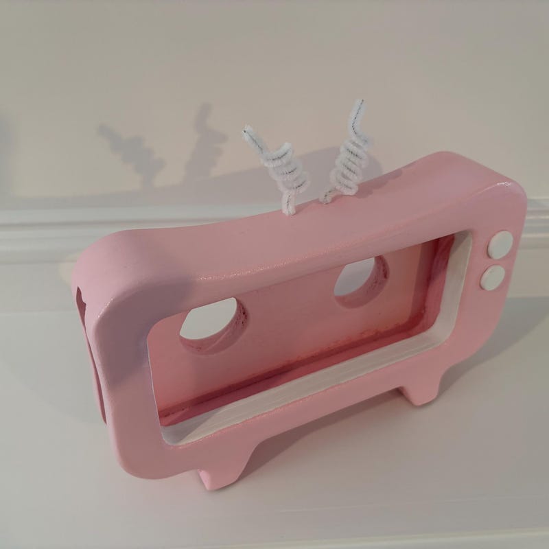 Retro Tv Phone Stand - Etsy