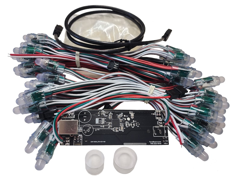 Bluetooth LED Scoring & Lighting System - DIY Kit - Cornhole ...