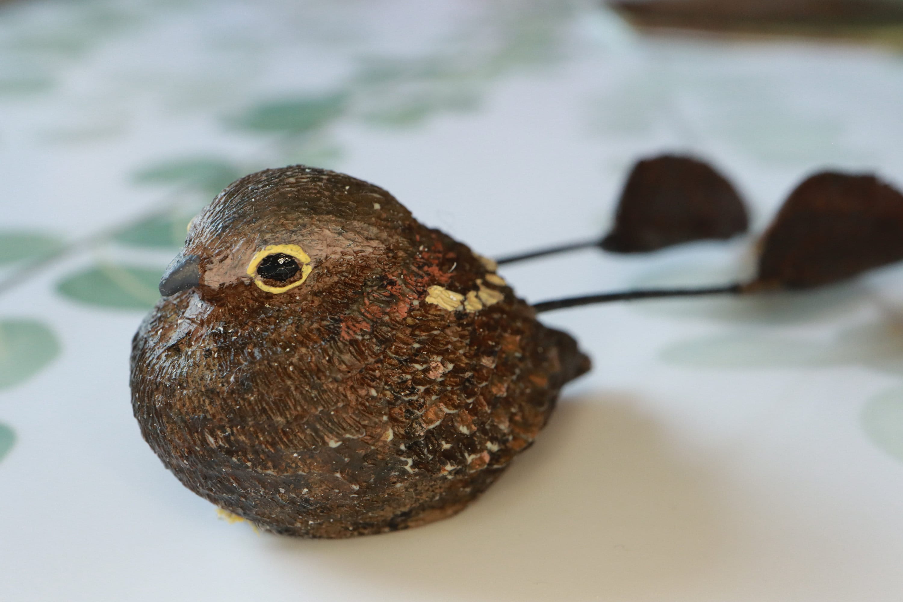 Standard-wing Nightjar Figurine Handmade Bird Sculpture - Etsy