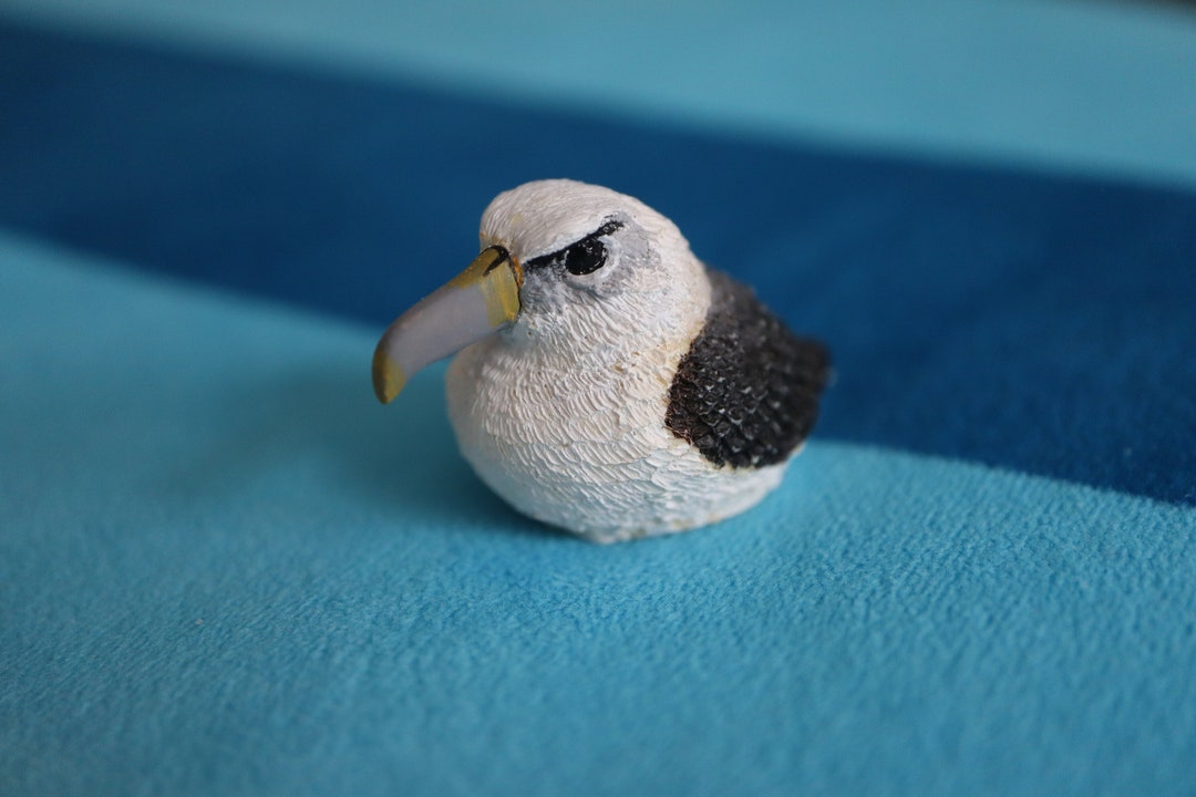 White-capped Albatross Figurine Handmade Bird Sculpture Figurine Bird ...