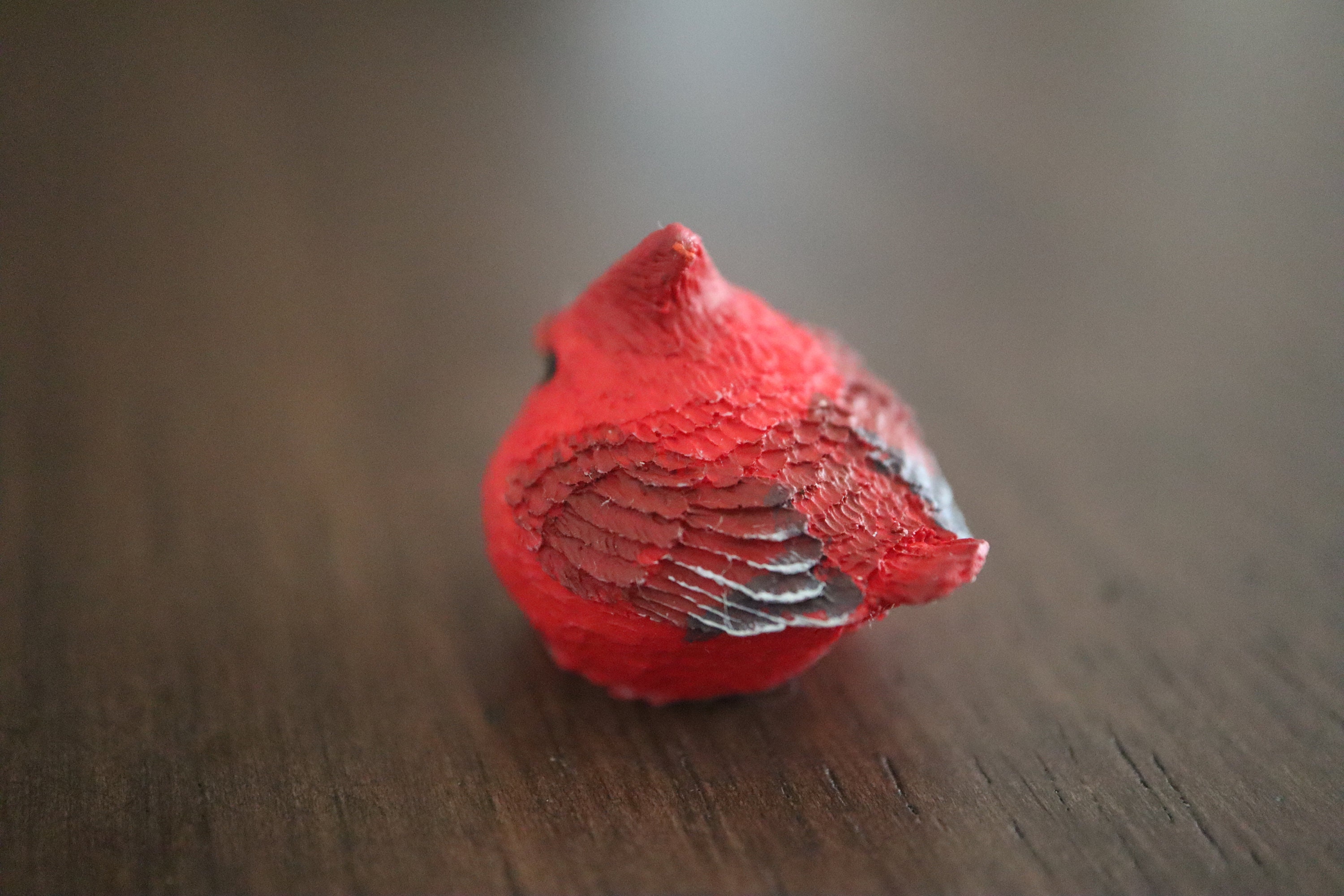 Northern Cardinal Figurine Handmade Bird Sculpture Figurine Bird ...