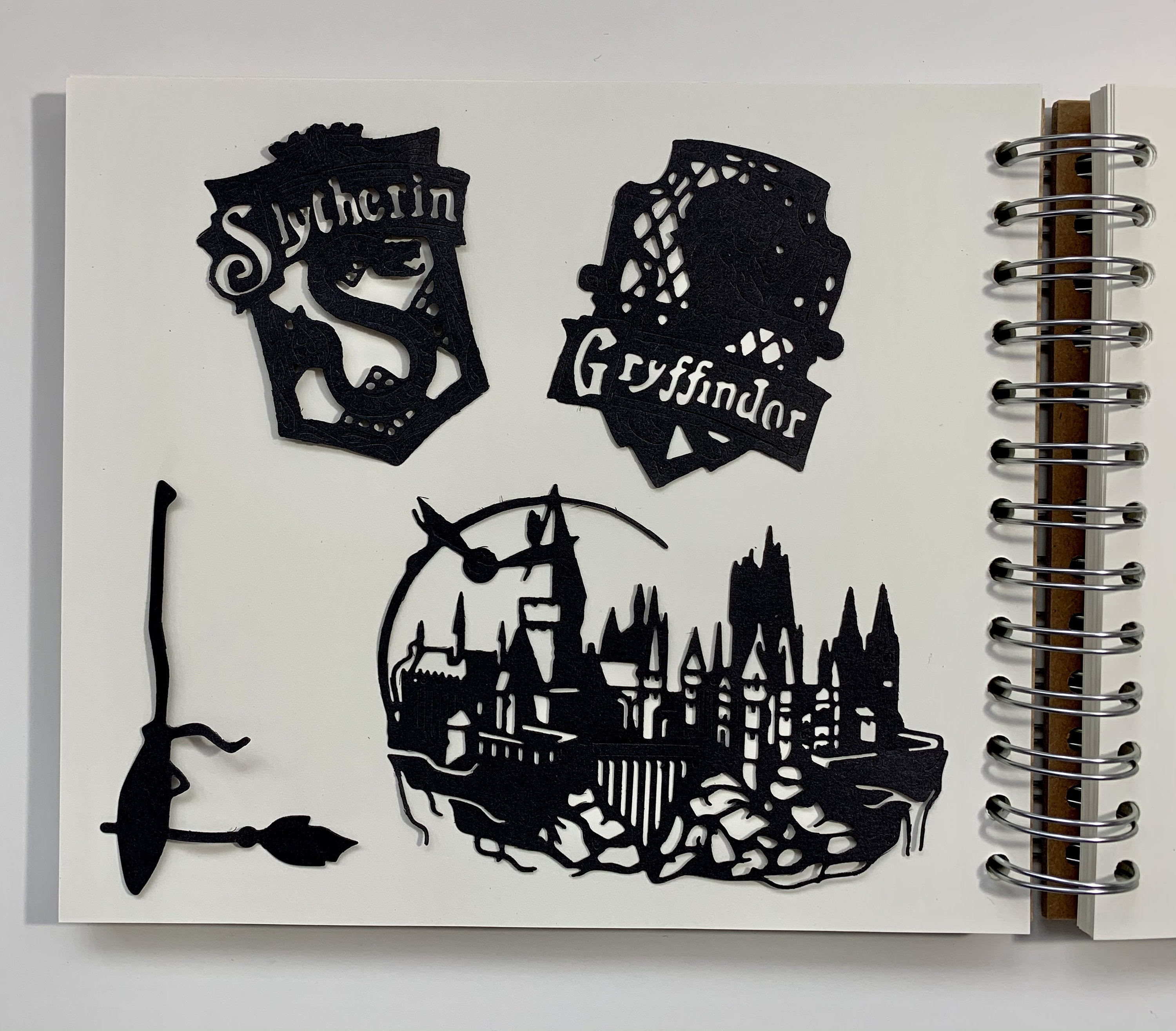 Harry Potter Hogwarts Die Cut Shapes x11 Magical Scrapbook ...