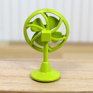 Dollhouse Miniature Fan Vintage Decor Miniature Retro Fan for Dolls ...