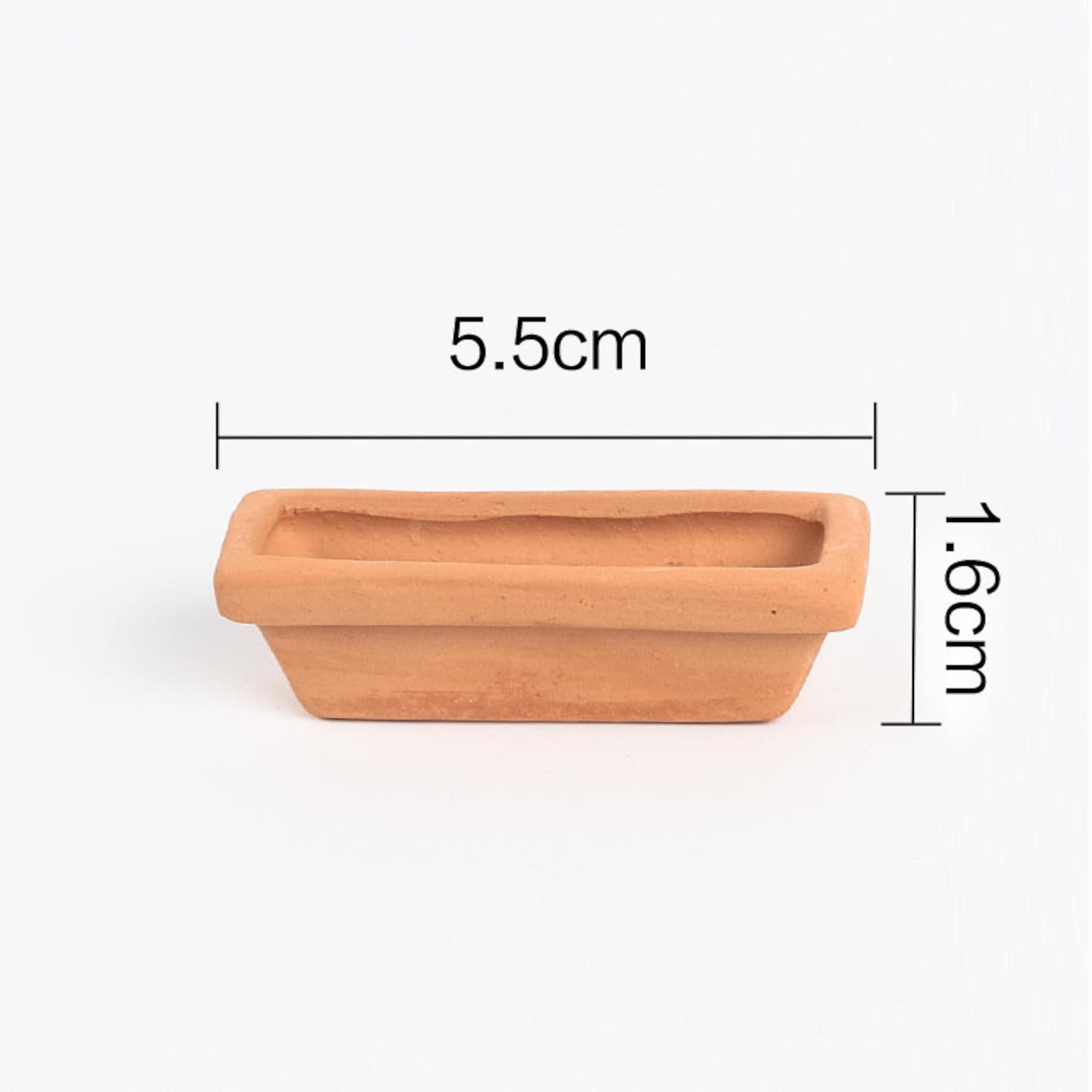 1:12 Miniature Clay Pot Doll House Gardening Accessory 1/6 Scale ...